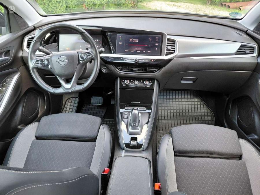 Pelēks Opel Grandland 2022 Vilkaviškis, ar dzinēja tilpumu 1.50 L un nobraukumu 120 tūkst. km par 10300 €, foto 23 vietnē AUTOMOTO.COM.LV
