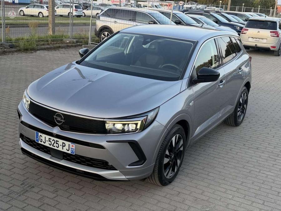 Pelēks Opel Grandland 2022 Marijampole, ar dzinēja tilpumu 1.20 L un nobraukumu 86 tūkst. km par 14157 €, foto 3 vietnē AUTOMOTO.COM.LV