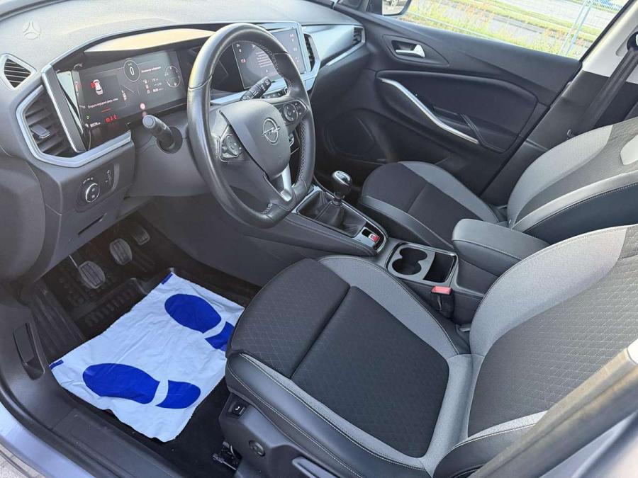 Pelēks Opel Grandland 2022 Marijampole, ar dzinēja tilpumu 1.20 L un nobraukumu 86 tūkst. km par 14157 €, foto 21 vietnē AUTOMOTO.COM.LV