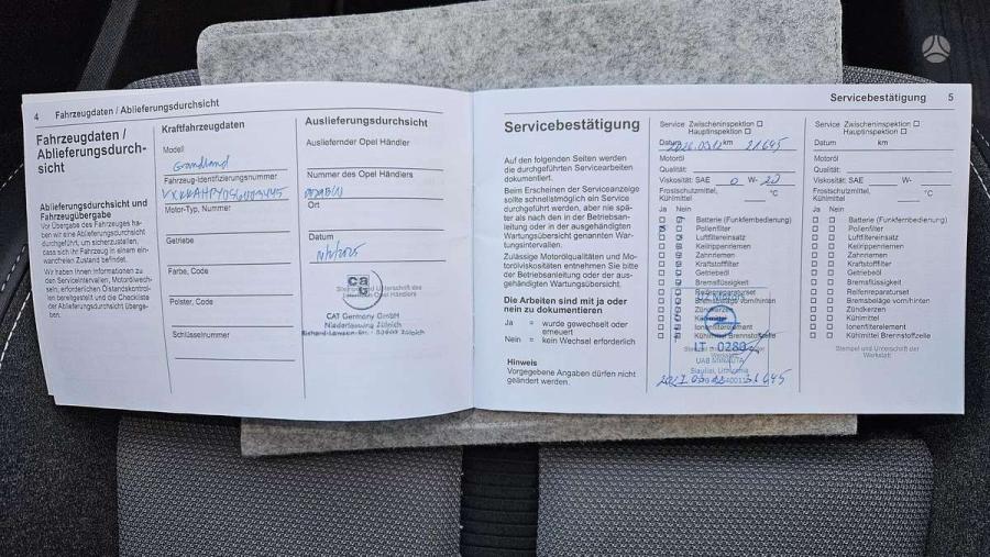 Pelēks Opel Grandland 2025 Klaipėda, ar dzinēja tilpumu 1.20 L un nobraukumu 22 tūkst. km par 25700 €, foto 31 vietnē AUTOMOTO.COM.LV