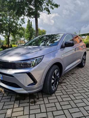 Grey Opel Grandland 2023 in Marijampole, with an engine capacity of 1.20 L and mileage of 167 thousand km for 13552 €, photo  on AUTOMOTO.COM.LV