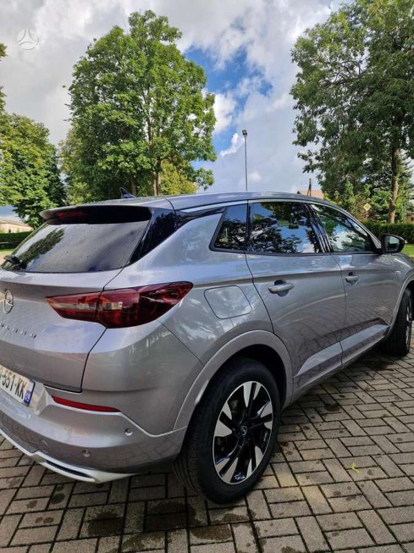 Pelēks Opel Grandland 2023 Marijampole, ar dzinēja tilpumu 1.20 L un nobraukumu 167 tūkst. km par 13552 €, foto 5 vietnē AUTOMOTO.COM.LV