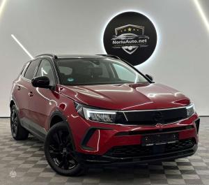 Red Opel Grandland 2022 in Marijampole, with an engine capacity of 1.50 L and mileage of 241 thousand km for 12950 €, photo  on AUTOMOTO.COM.LV