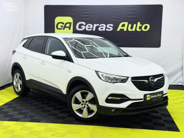 White Opel Grandland 2020 in Avizieniai, with an engine capacity of 1.20 L and mileage of 98 thousand km for 12450 €, photo 3 on AUTOMOTO.COM.LV