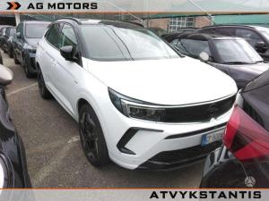 White Opel Grandland 2023 in Vilnius, with an engine capacity of 1.60 L and mileage of 92 thousand km for 21750 €, photo  on AUTOMOTO.COM.LV