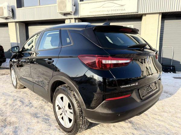 Melns Opel Grandland X 2017 Šauļi, ar dzinēja tilpumu 1.20 L un nobraukumu 186 tūkst. km par 6800 €, foto 6 vietnē AUTOMOTO.COM.LV