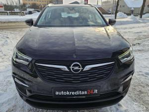 Black Opel Grandland X 2017 in Siauliai, with an engine capacity of 1.20 L and mileage of 186 thousand km for 7950 €, photo 2 on AUTOMOTO.COM.LV