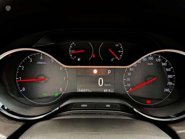 Black Opel Grandland X 2018 in Kaunas, with an engine capacity of 1.20 L and mileage of 145 thousand km for 10800 €, photo 9 on AUTOMOTO.COM.LV