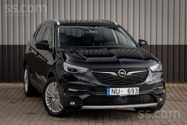 Melns Opel Grandland X 2018 Talsi, ar dzinēja tilpumu 1.60 L un nobraukumu 222 tūkst. km par 9950 €, foto 1 vietnē AUTOMOTO.COM.LV