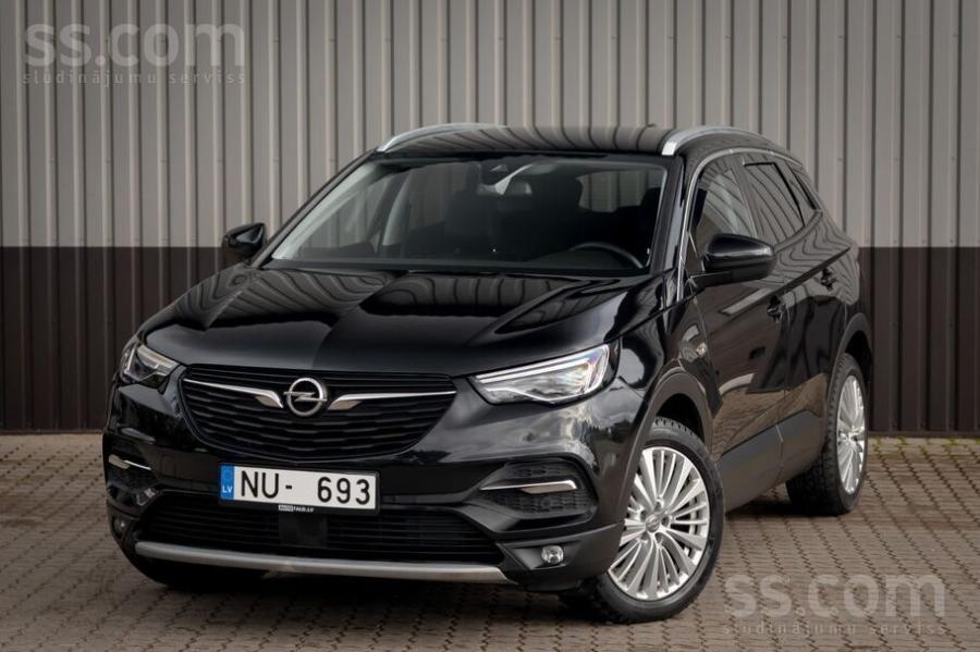 Черный Опель Grandland X 2018 в Талси, объемом двигателя 1.60 л и пробегом 222 тыс. км за 9950 €, фото 4 на AUTOMOTO.COM.LV