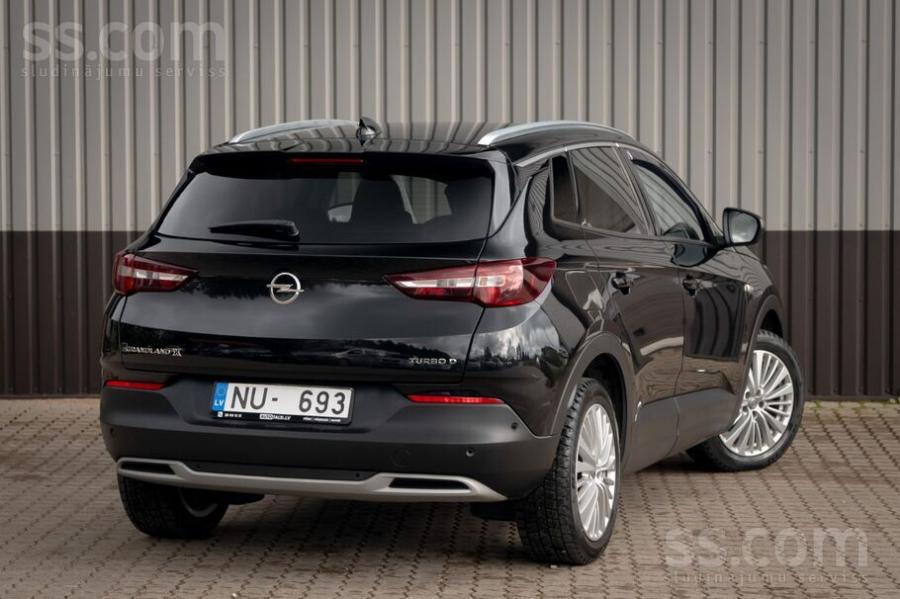 Черный Опель Grandland X 2018 в Талси, объемом двигателя 1.60 л и пробегом 222 тыс. км за 9950 €, фото 8 на AUTOMOTO.COM.LV