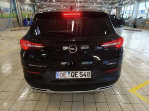 Black Opel Grandland X 2019 in Vilnius, with an engine capacity of 2.00 L and mileage of 128 thousand km for 11950 €, photo 6 on AUTOMOTO.COM.LV
