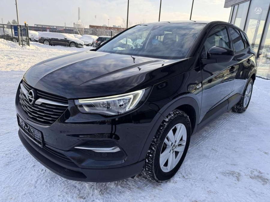 Melns Opel Grandland X 2019 Kauņa, ar dzinēja tilpumu 1.50 L un nobraukumu 180 tūkst. km par 10300 €, foto 1 vietnē AUTOMOTO.COM.LV