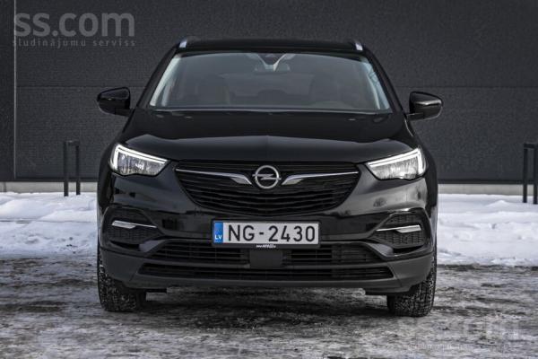 Melns Opel Grandland X 2019 Rīga, ar dzinēja tilpumu 1.50 L un nobraukumu 0 tūkst. km par 11500 €, foto 2 vietnē AUTOMOTO.COM.LV