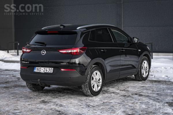 Melns Opel Grandland X 2019 Rīga, ar dzinēja tilpumu 1.50 L un nobraukumu 0 tūkst. km par 11500 €, foto 4 vietnē AUTOMOTO.COM.LV