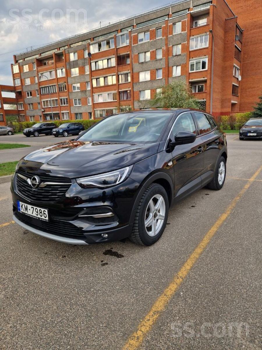 Черный Опель Grandland X 2019 в Рига, объемом двигателя 1.20 л и пробегом 143 тыс. км за 9490 €, фото 3 на AUTOMOTO.COM.LV