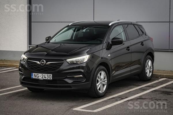Melns Opel Grandland X 2019 Rīga, ar dzinēja tilpumu 1.50 L un nobraukumu 176 tūkst. km par 11500 €, foto 1 vietnē AUTOMOTO.COM.LV