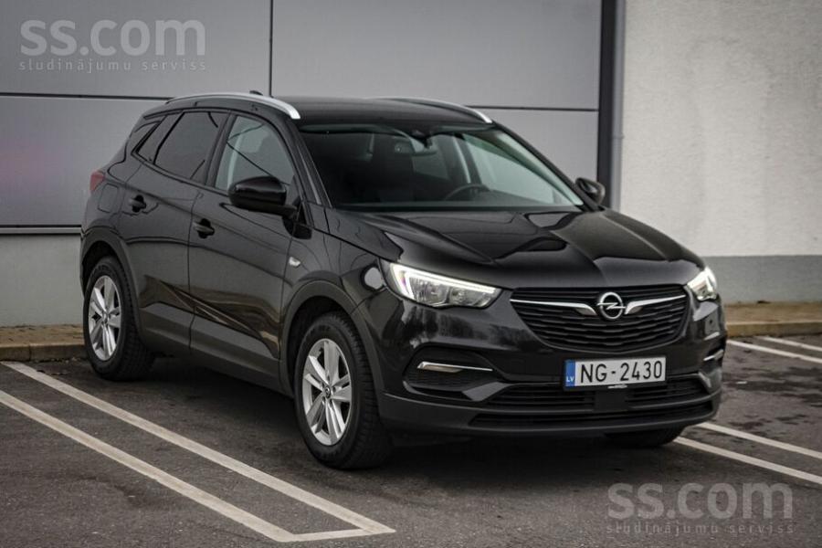 Melns Opel Grandland X 2019 Rīga, ar dzinēja tilpumu 1.50 L un nobraukumu 176 tūkst. km par 11500 €, foto 4 vietnē AUTOMOTO.COM.LV