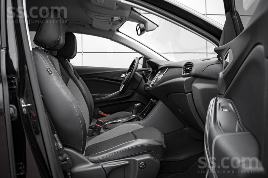 Melns Opel Grandland X 2019 Rīga, ar dzinēja tilpumu 1.50 L un nobraukumu 176 tūkst. km par 11500 €, foto 12 vietnē AUTOMOTO.COM.LV