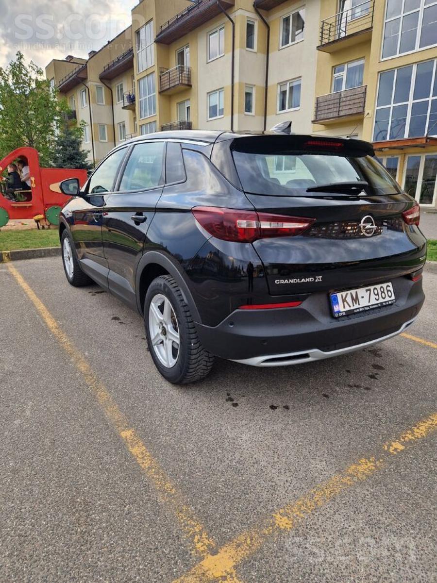 Melns Opel Grandland X 2019 Rīga, ar dzinēja tilpumu 1.20 L un nobraukumu 143 tūkst. km par 9490 €, foto 5 vietnē AUTOMOTO.COM.LV