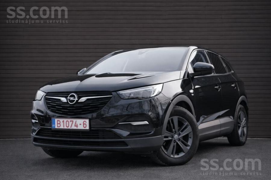 Melns Opel Grandland X 2019 Rīga, ar dzinēja tilpumu 1.20 L un nobraukumu 192 tūkst. km par 11890 €, foto 1 vietnē AUTOMOTO.COM.LV