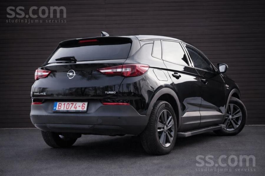 Melns Opel Grandland X 2019 Rīga, ar dzinēja tilpumu 1.20 L un nobraukumu 192 tūkst. km par 11890 €, foto 4 vietnē AUTOMOTO.COM.LV