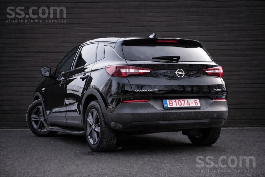 Melns Opel Grandland X 2019 Rīga, ar dzinēja tilpumu 1.20 L un nobraukumu 192 tūkst. km par 11890 €, foto 5 vietnē AUTOMOTO.COM.LV