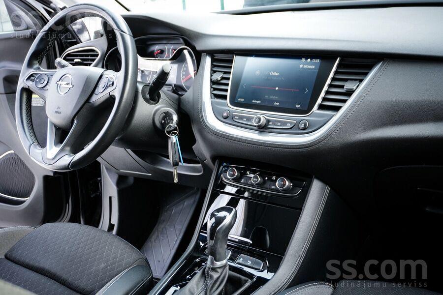 Melns Opel Grandland X 2019 Rīga, ar dzinēja tilpumu 1.20 L un nobraukumu 192 tūkst. km par 11890 €, foto 6 vietnē AUTOMOTO.COM.LV