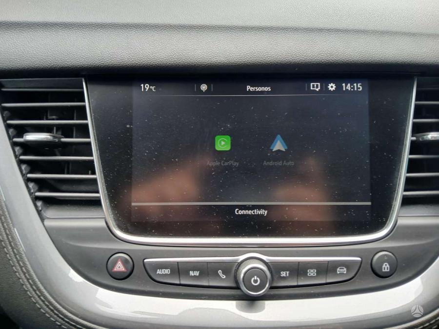 Black Opel Grandland X 2019 in Kaunas, with an engine capacity of 1.50 L and mileage of 135 thousand km for 11900 €, photo 19 on AUTOMOTO.COM.LV