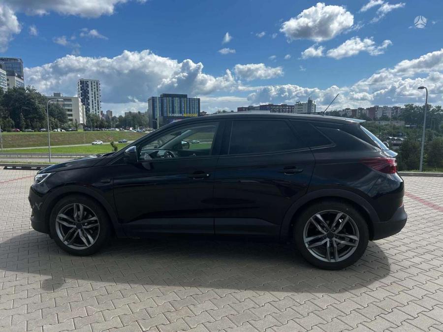 Melns Opel Grandland X 2019 Viļņa, ar dzinēja tilpumu 1.20 L un nobraukumu 110 tūkst. km par 9200 €, foto 4 vietnē AUTOMOTO.COM.LV