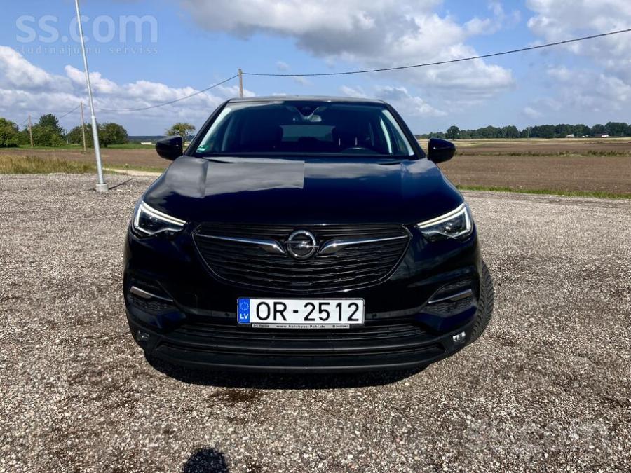Черный Опель Grandland X 2019 в Талси, объемом двигателя 1.50 л и пробегом 160 тыс. км за 12999 €, фото 9 на AUTOMOTO.COM.LV