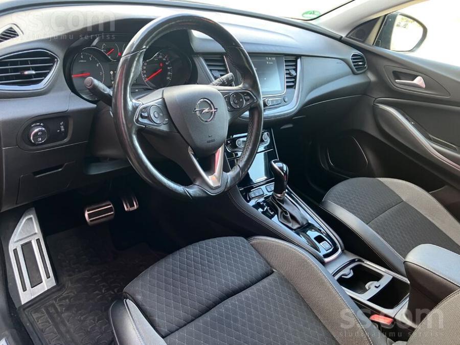 Черный Опель Grandland X 2019 в Талси, объемом двигателя 1.50 л и пробегом 160 тыс. км за 12999 €, фото 17 на AUTOMOTO.COM.LV