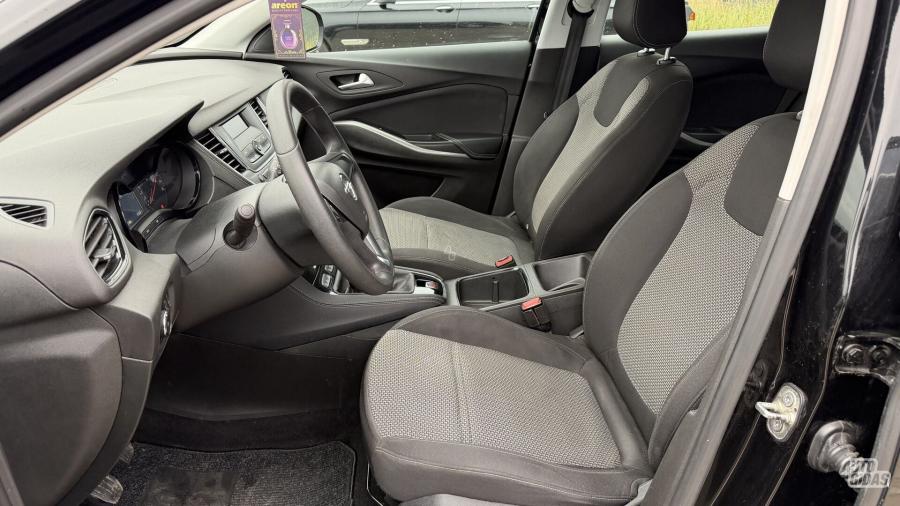 Melns Opel Grandland X 2019 Giraitė, ar dzinēja tilpumu 1.20 L un nobraukumu 213 tūkst. km par 7800 €, foto 11 vietnē AUTOMOTO.COM.LV