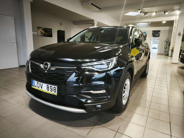 Melns Opel Grandland X 2020 Klaipėda, ar dzinēja tilpumu 1.50 L un nobraukumu 86 tūkst. km par 12500 €, foto 1 vietnē AUTOMOTO.COM.LV