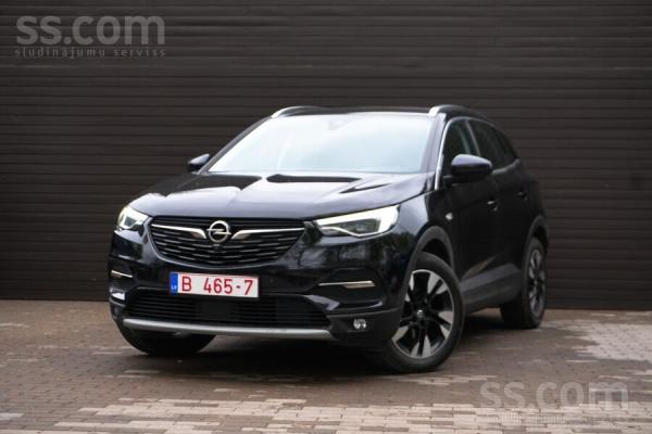 Черный Опель Grandland X 2020 в Рига, объемом двигателя 1.50 л и пробегом 170 тыс. км за 12790 €, фото 1 на AUTOMOTO.COM.LV
