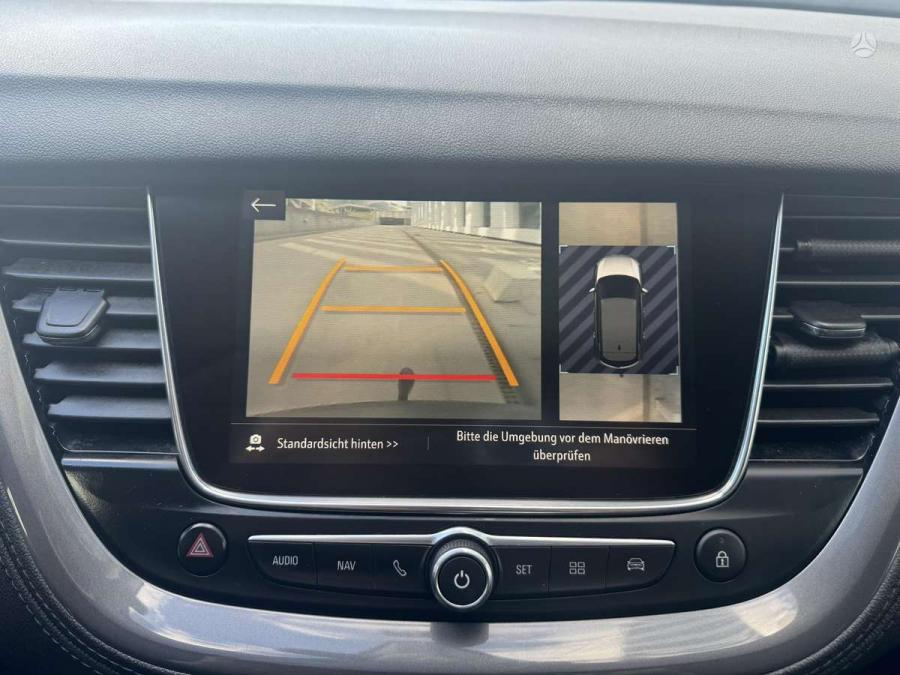 Black Opel Grandland X 2020 in Vilnius, with an engine capacity of 2.00 L and mileage of 240 thousand km for 11499 €, photo 20 on AUTOMOTO.COM.LV