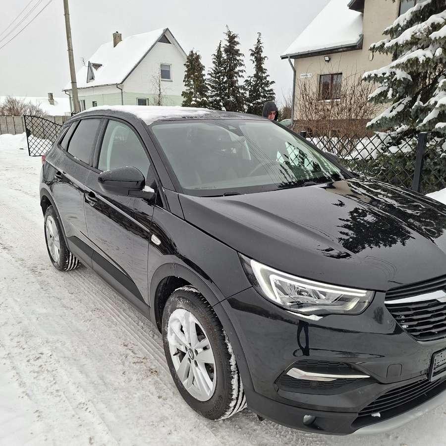 Black Opel Grandland X 2021 in Panevezys, with an engine capacity of 1.50 L and mileage of 94 thousand km for 12350 €, photo 7 on AUTOMOTO.COM.LV