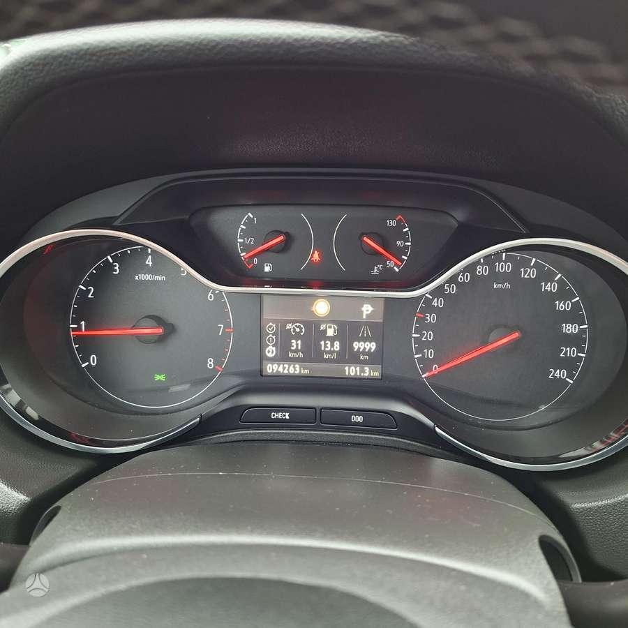 Black Opel Grandland X 2021 in Panevezys, with an engine capacity of 1.50 L and mileage of 94 thousand km for 12350 €, photo 11 on AUTOMOTO.COM.LV
