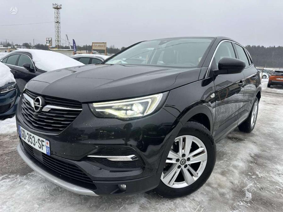 Melns Opel Grandland X 2021 Viļņa, ar dzinēja tilpumu 1.50 L un nobraukumu 146 tūkst. km par 12099 €, foto 1 vietnē AUTOMOTO.COM.LV