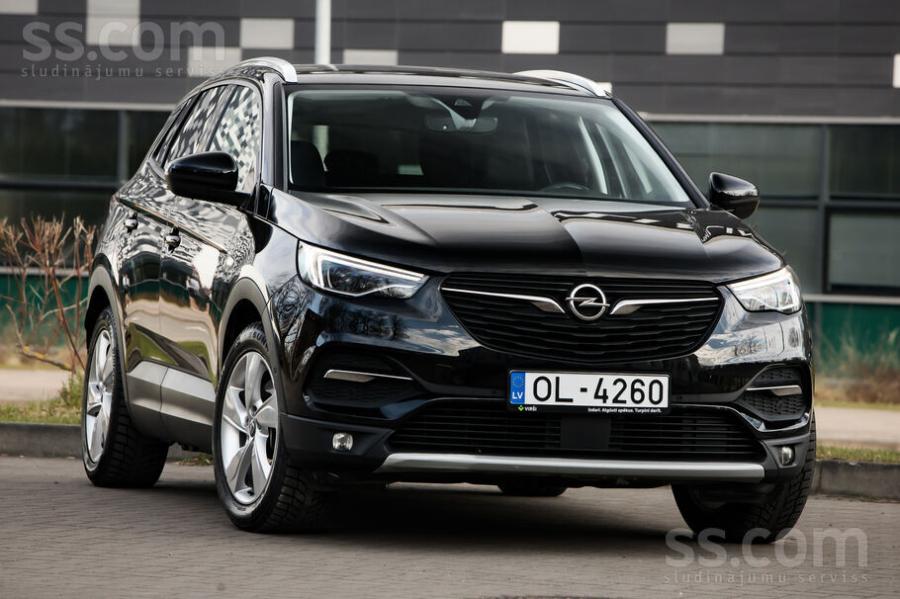 Melns Opel Grandland X 2021 Rīga, ar dzinēja tilpumu 1.60 L un nobraukumu 0 tūkst. km par 15900 €, foto 3 vietnē AUTOMOTO.COM.LV