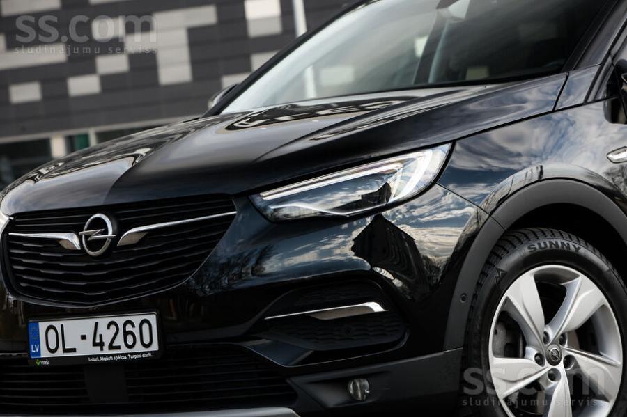 Melns Opel Grandland X 2021 Rīga, ar dzinēja tilpumu 1.60 L un nobraukumu 0 tūkst. km par 15900 €, foto 6 vietnē AUTOMOTO.COM.LV