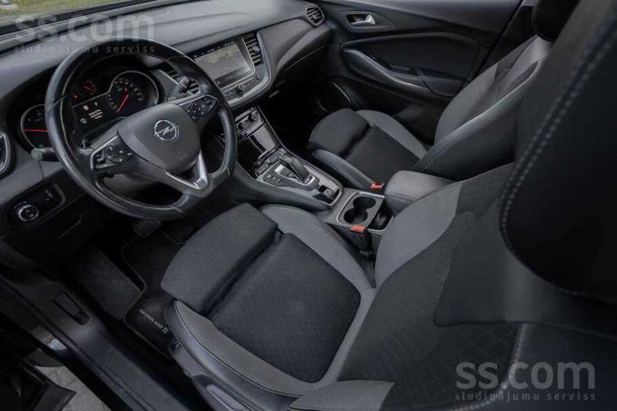 Melns Opel Grandland X 2021 Rīga, ar dzinēja tilpumu 1.60 L un nobraukumu 0 tūkst. km par 15900 €, foto 19 vietnē AUTOMOTO.COM.LV
