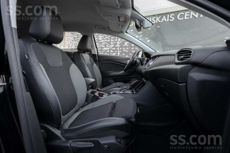 Melns Opel Grandland X 2021 Rīga, ar dzinēja tilpumu 1.60 L un nobraukumu 0 tūkst. km par 15900 €, foto 23 vietnē AUTOMOTO.COM.LV