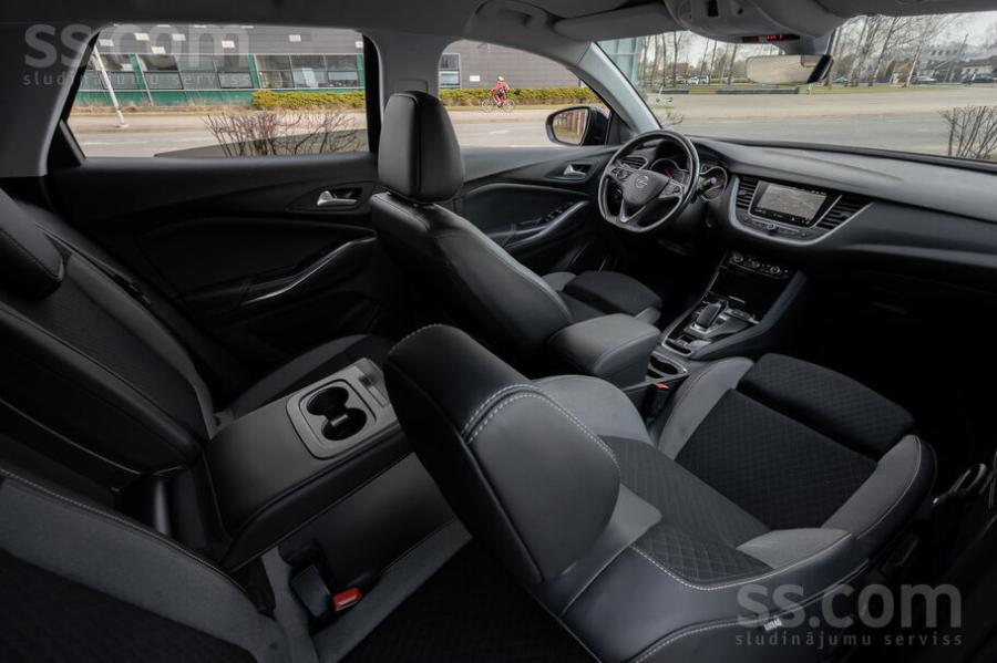 Melns Opel Grandland X 2021 Rīga, ar dzinēja tilpumu 1.60 L un nobraukumu 0 tūkst. km par 15900 €, foto 26 vietnē AUTOMOTO.COM.LV