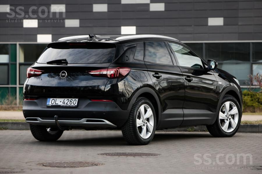 Melns Opel Grandland X 2021 Rīga, ar dzinēja tilpumu 1.60 L un nobraukumu 0 tūkst. km par 15900 €, foto 11 vietnē AUTOMOTO.COM.LV