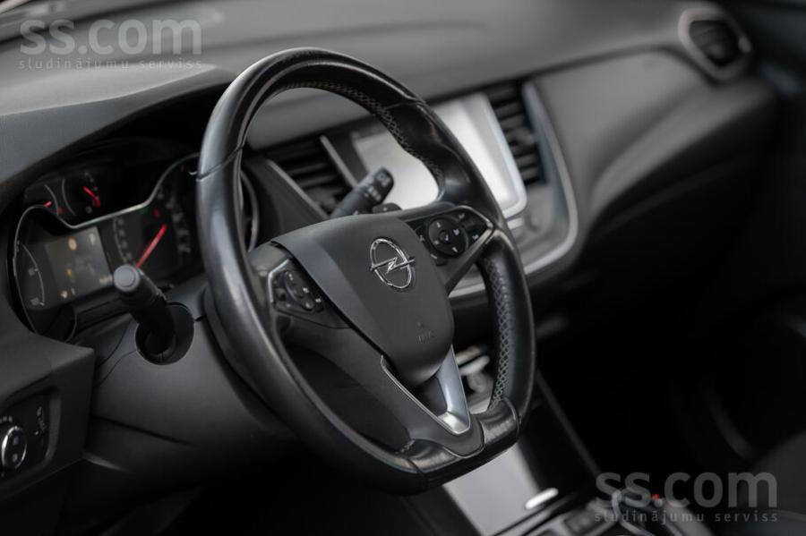 Melns Opel Grandland X 2021 Rīga, ar dzinēja tilpumu 1.60 L un nobraukumu 0 tūkst. km par 15900 €, foto 14 vietnē AUTOMOTO.COM.LV