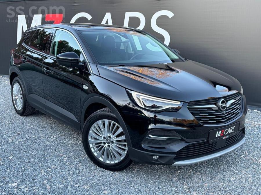 Черный Опель Grandland X 2021 в Рига, объемом двигателя 1.50 л и пробегом 99 тыс. км за 14990 €, фото 1 на AUTOMOTO.COM.LV