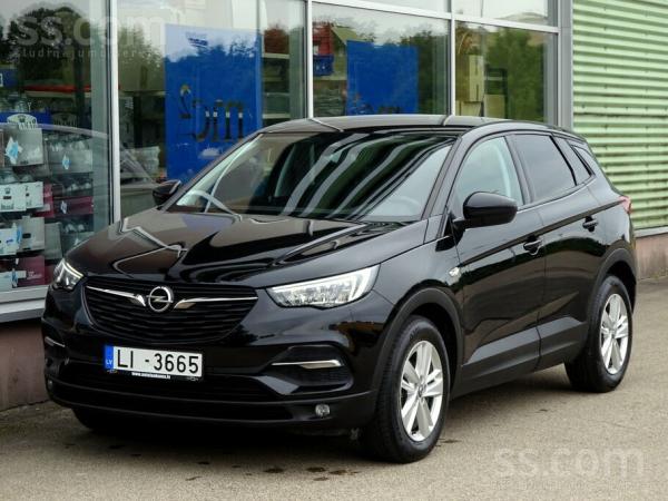 Melns Opel Grandland X 2021 Rīga, ar dzinēja tilpumu 1.50 L un nobraukumu 118 tūkst. km par 12900 €, foto 1 vietnē AUTOMOTO.COM.LV