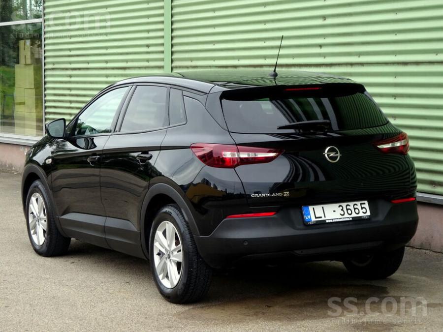 Melns Opel Grandland X 2021 Rīga, ar dzinēja tilpumu 1.50 L un nobraukumu 118 tūkst. km par 12900 €, foto 5 vietnē AUTOMOTO.COM.LV