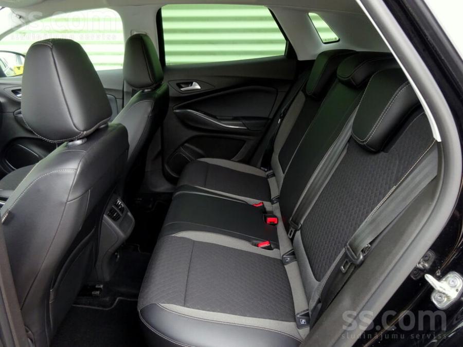 Melns Opel Grandland X 2021 Rīga, ar dzinēja tilpumu 1.50 L un nobraukumu 118 tūkst. km par 12900 €, foto 8 vietnē AUTOMOTO.COM.LV